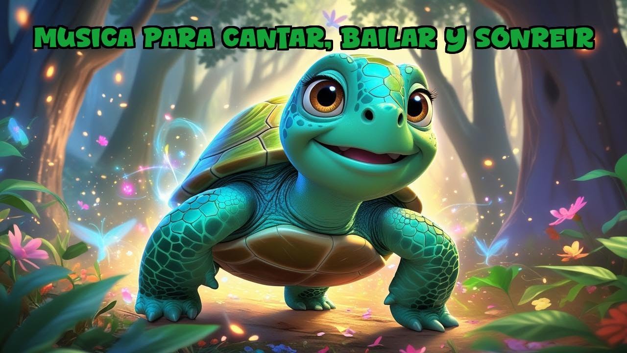 🐢 Canción para niños: La tortuga veloz y divertida - YouTube