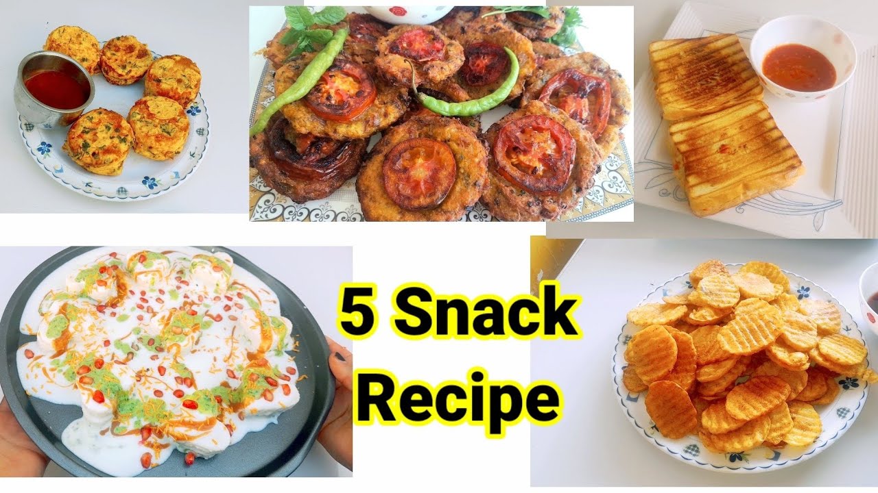 5 Minute Snacks Recipe Evening Snacks Recipe 😋 New Recipe | Potato ...