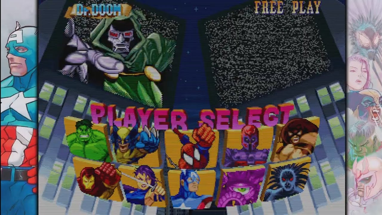 Marvel Super Heroes - Dr Doom | Arcade Playthrough - YouTube