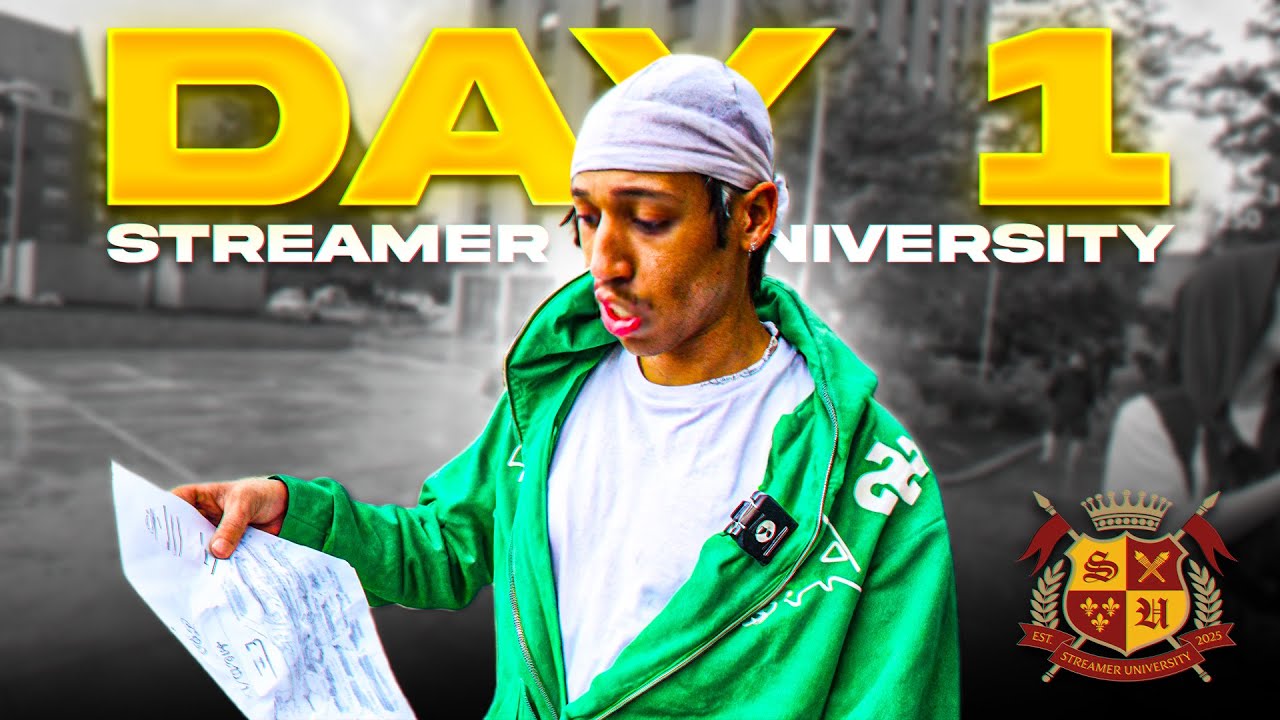 My First Day At STREAMER UNIVERSITY! - YouTube
