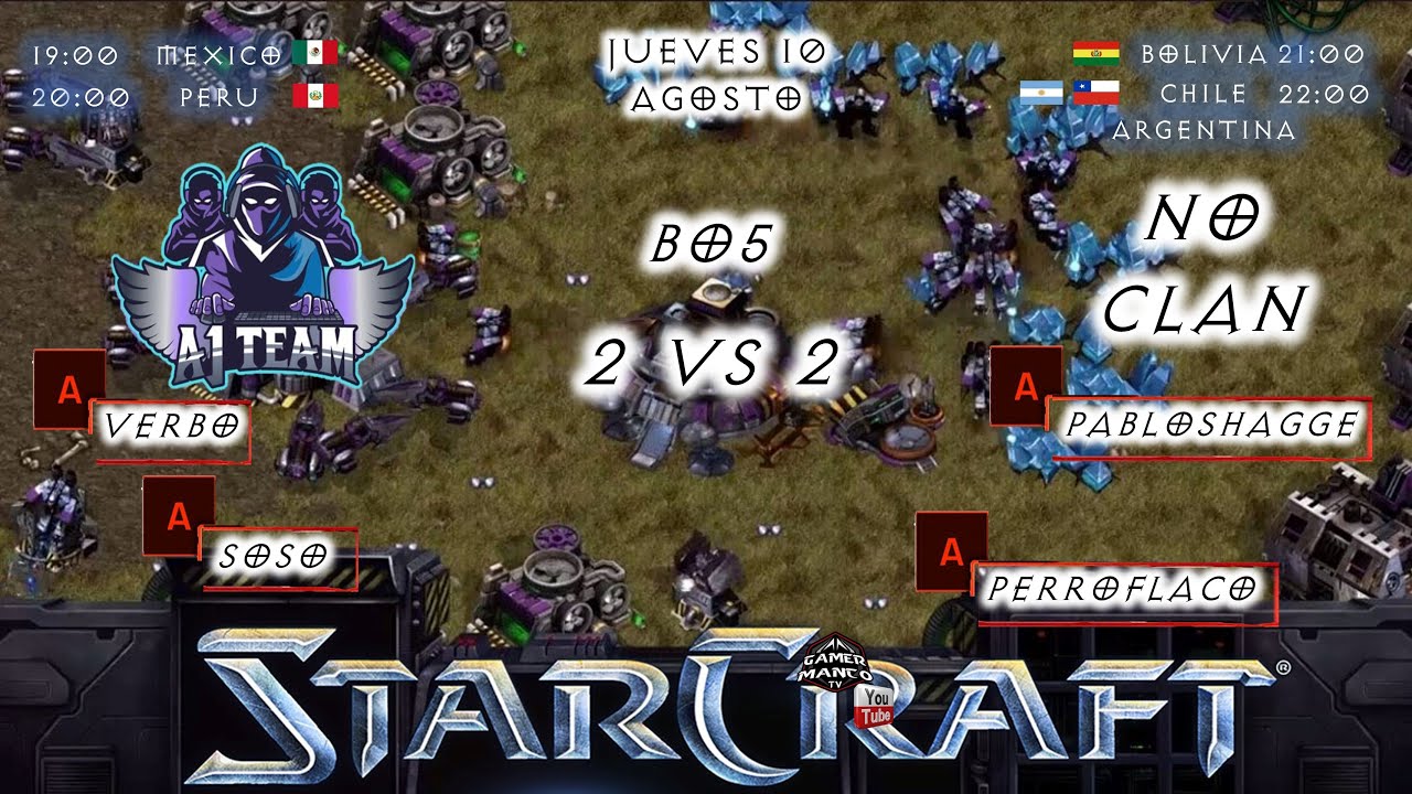 2 vs 2 Starcraft Ranks A 2023 - YouTube