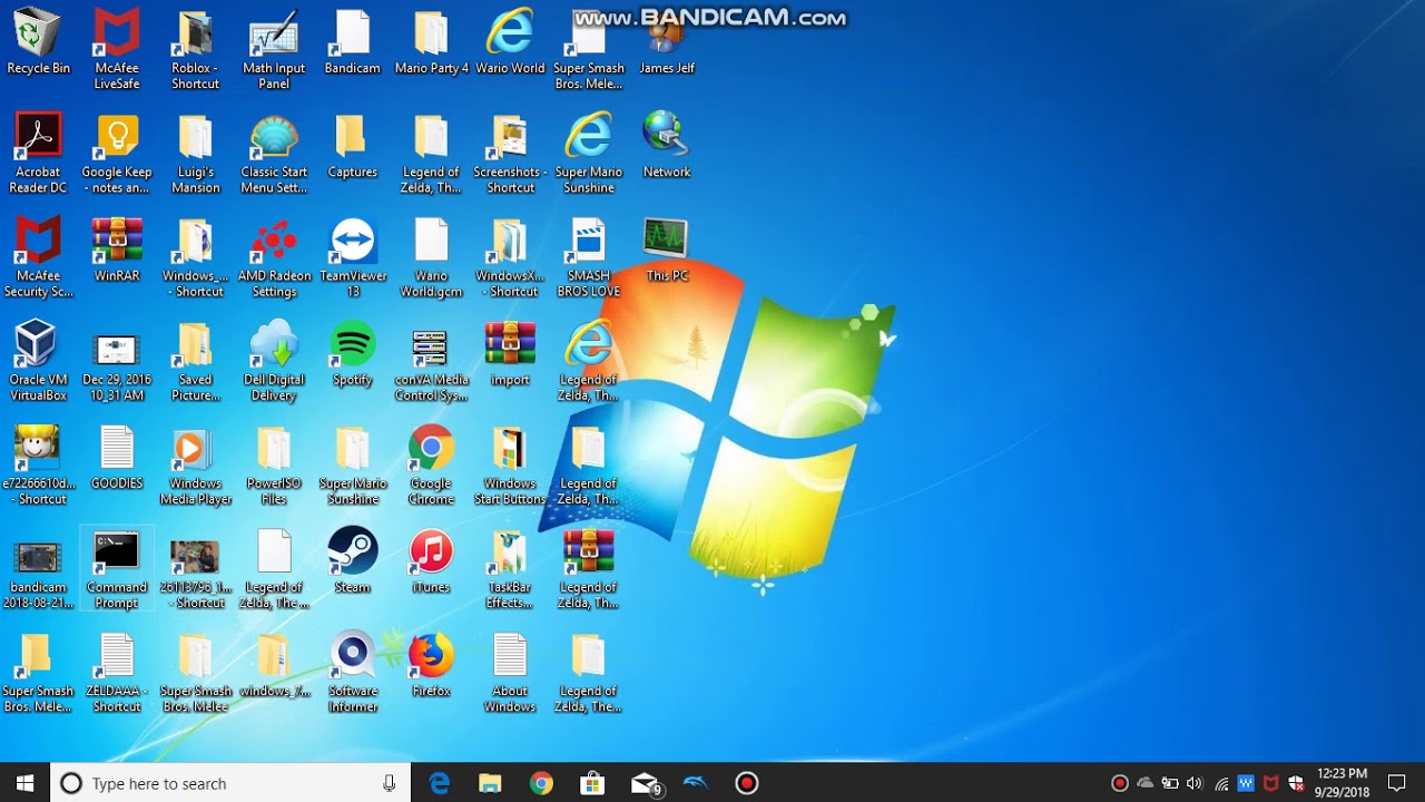 How To Change Desktop Icons On Windows 10 - YouTube