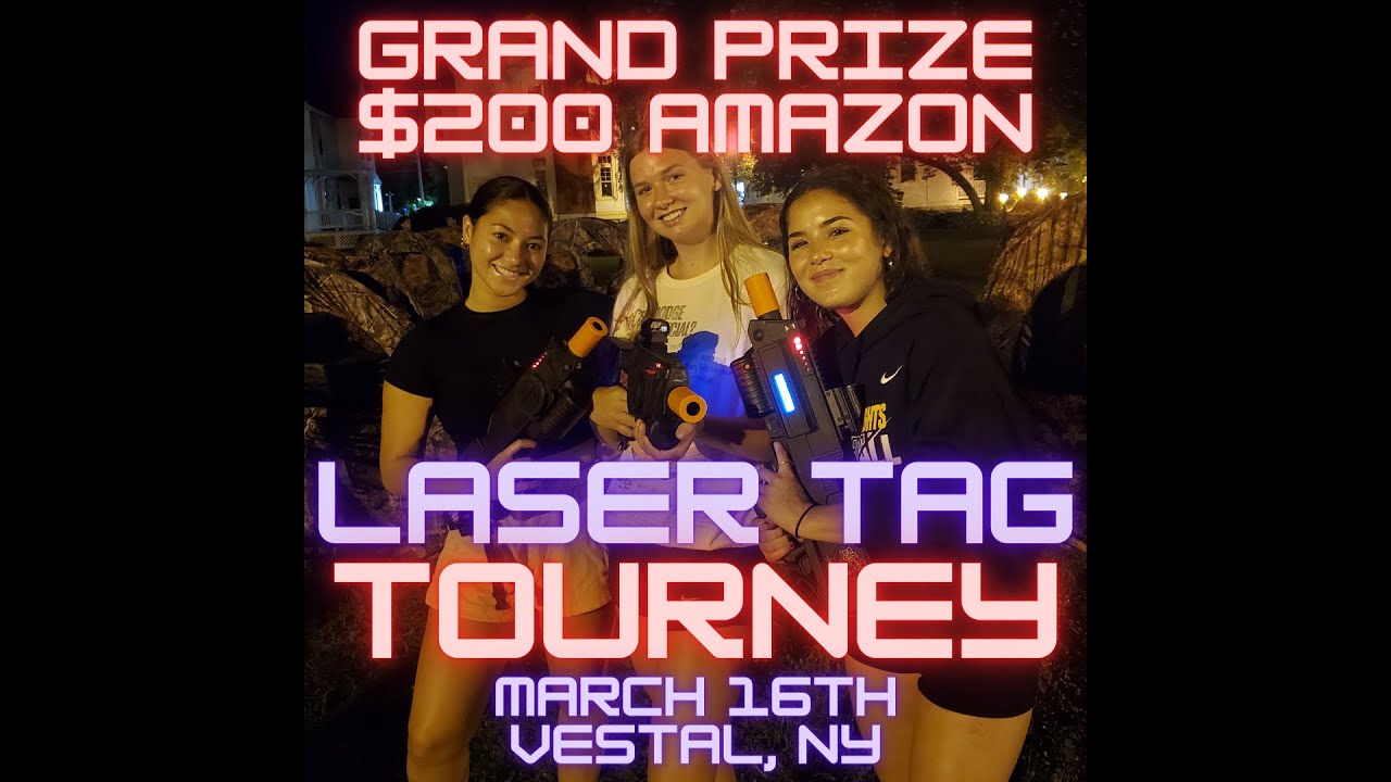 Laser Tag Tournament 2024 Vestal wide screen - YouTube