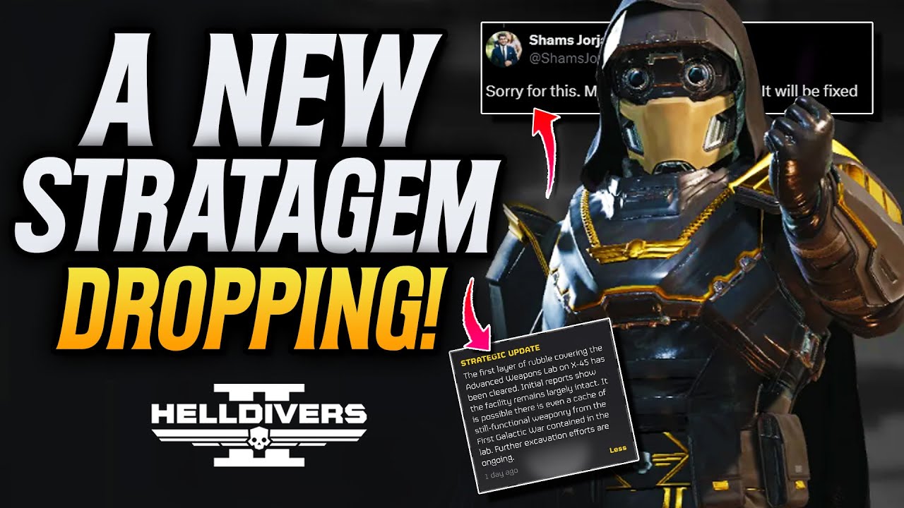 Helldivers 2 NEW Strategic Update! Friends List Fix And New Stratagem Inbound!? - YouTube