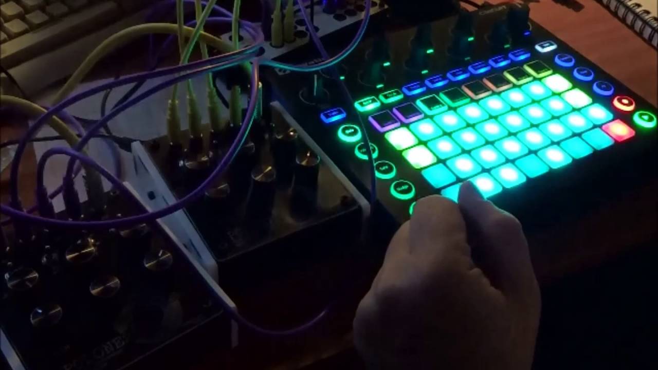 Sequencing PC-2 clone percussion synths using Novation Circuit - YouTube