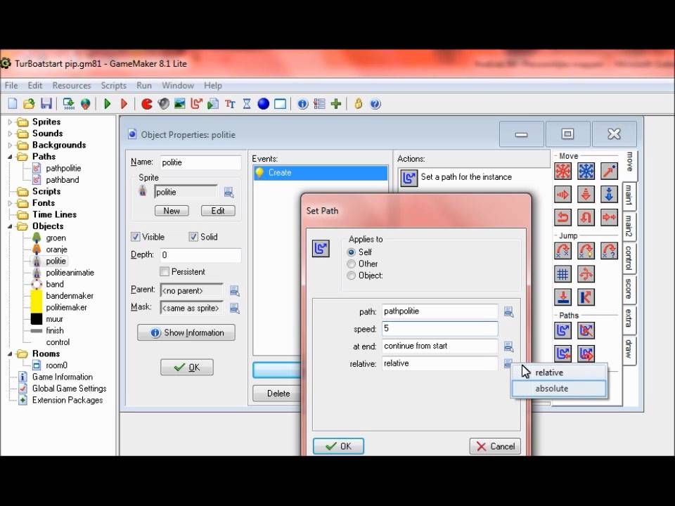 Tutorial Level 9.4 GameMaker4School - YouTube