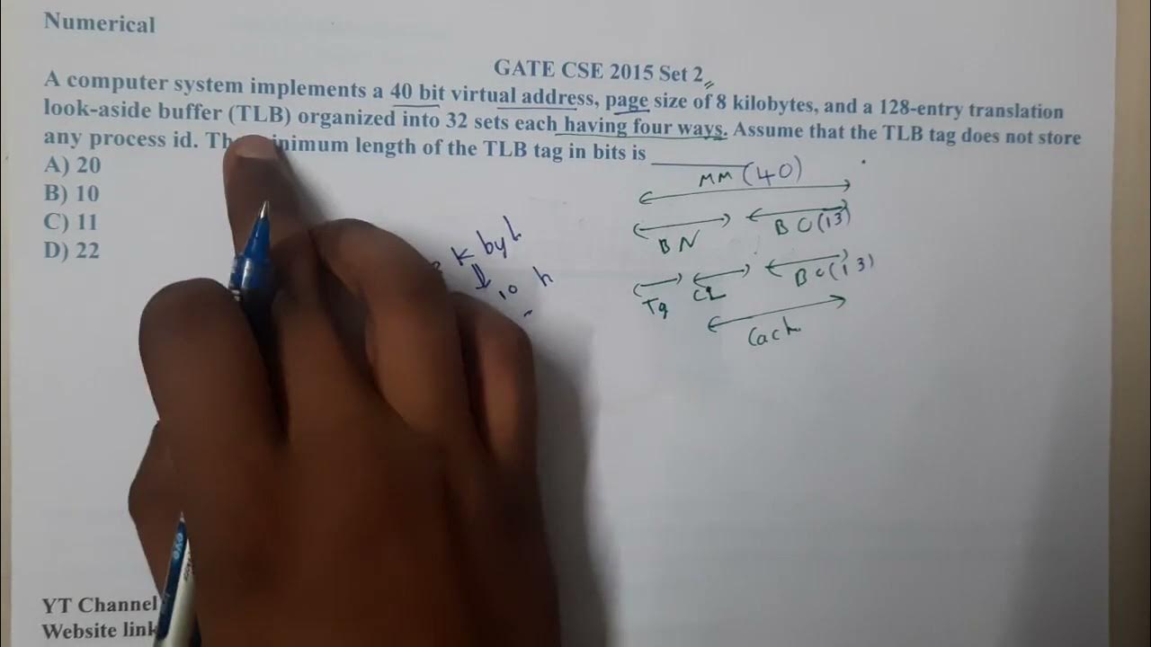 GATE CSE 2015 SET 2 || COMPUTER ORGANIZATION || GATE Insights Version: CSE - YouTube