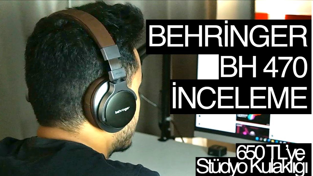 Behringer BH470 İnceleme | Giriş Seviyesi Stüdyo Kulaklığı - YouTube