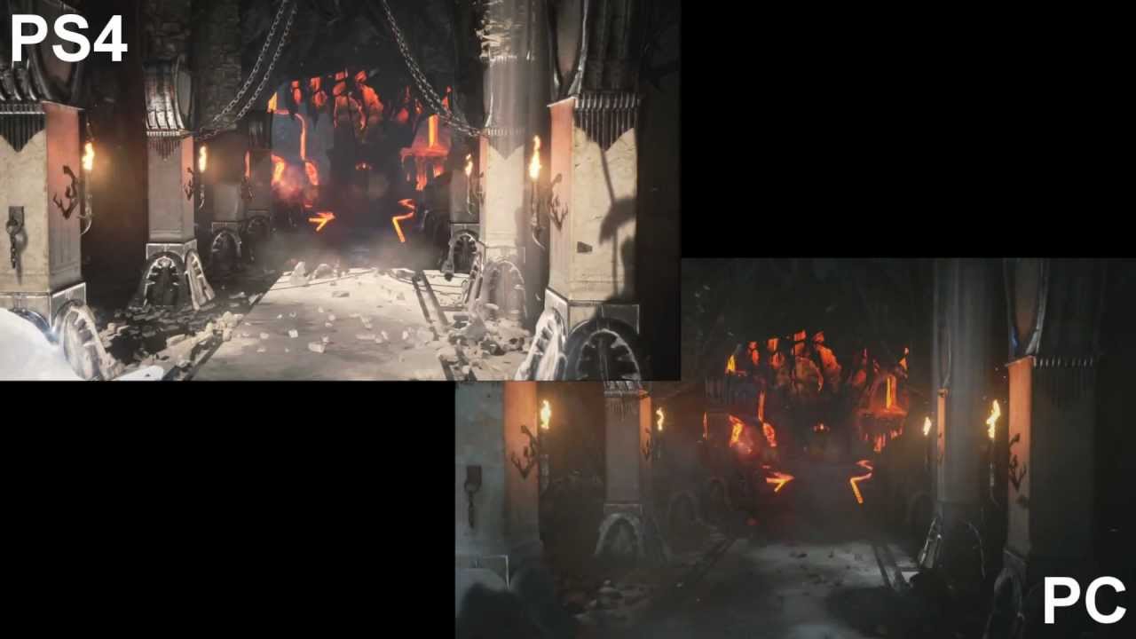 UE4 Demo - PS4 vs. PC - YouTube