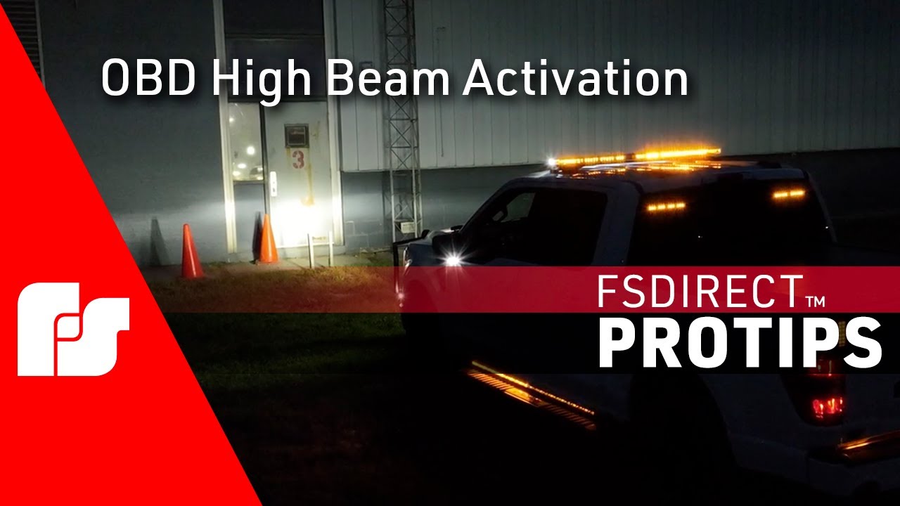 Federal Signal FSDirect ProTips | OBD High Beam Activation - YouTube