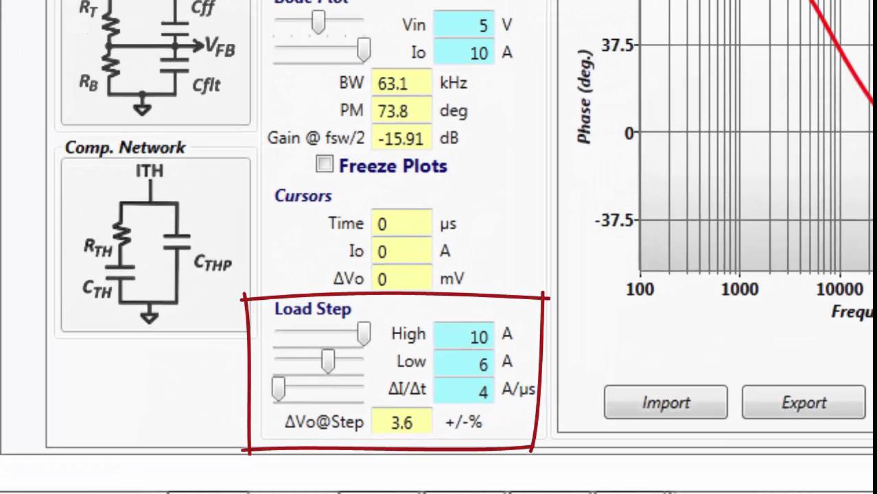LTpowerCAD: Loop Compensation & Load Transient - YouTube