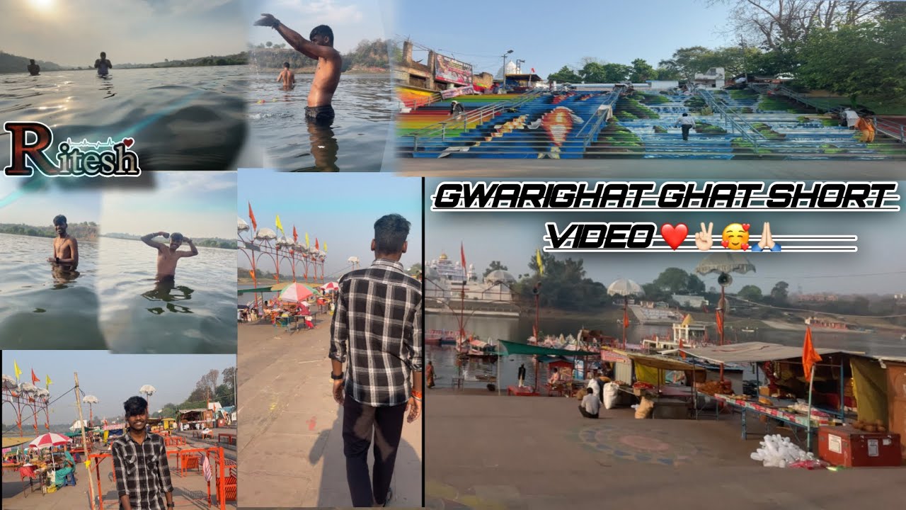 Jabalpur Gwarighat short video ️🙏🏻 || Narmada ji || Gwarighat ...