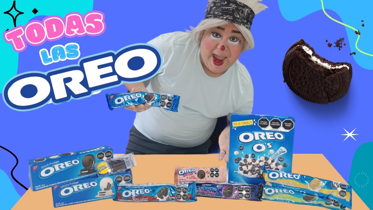 PROBANDO TODOS LOS PRODUCTOS OREO - YouTube