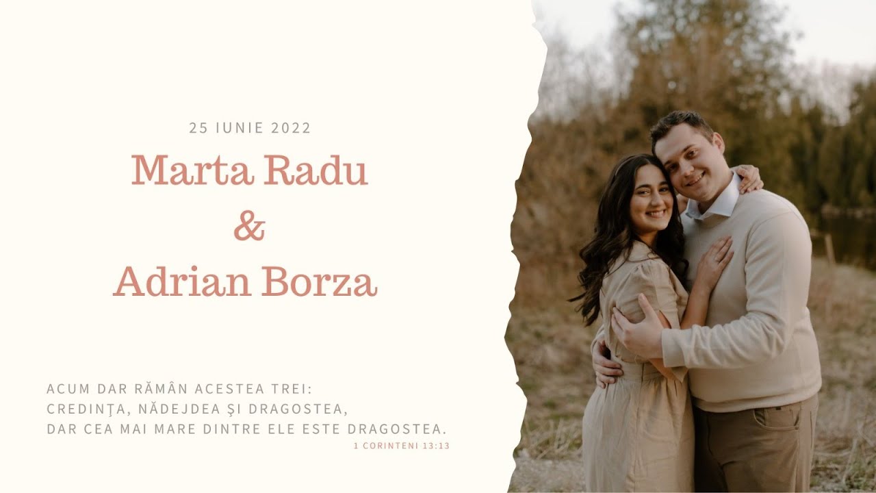 June 25, 2022 - Saturday Afternoon - Adrian Borza and Marta Radu - YouTube