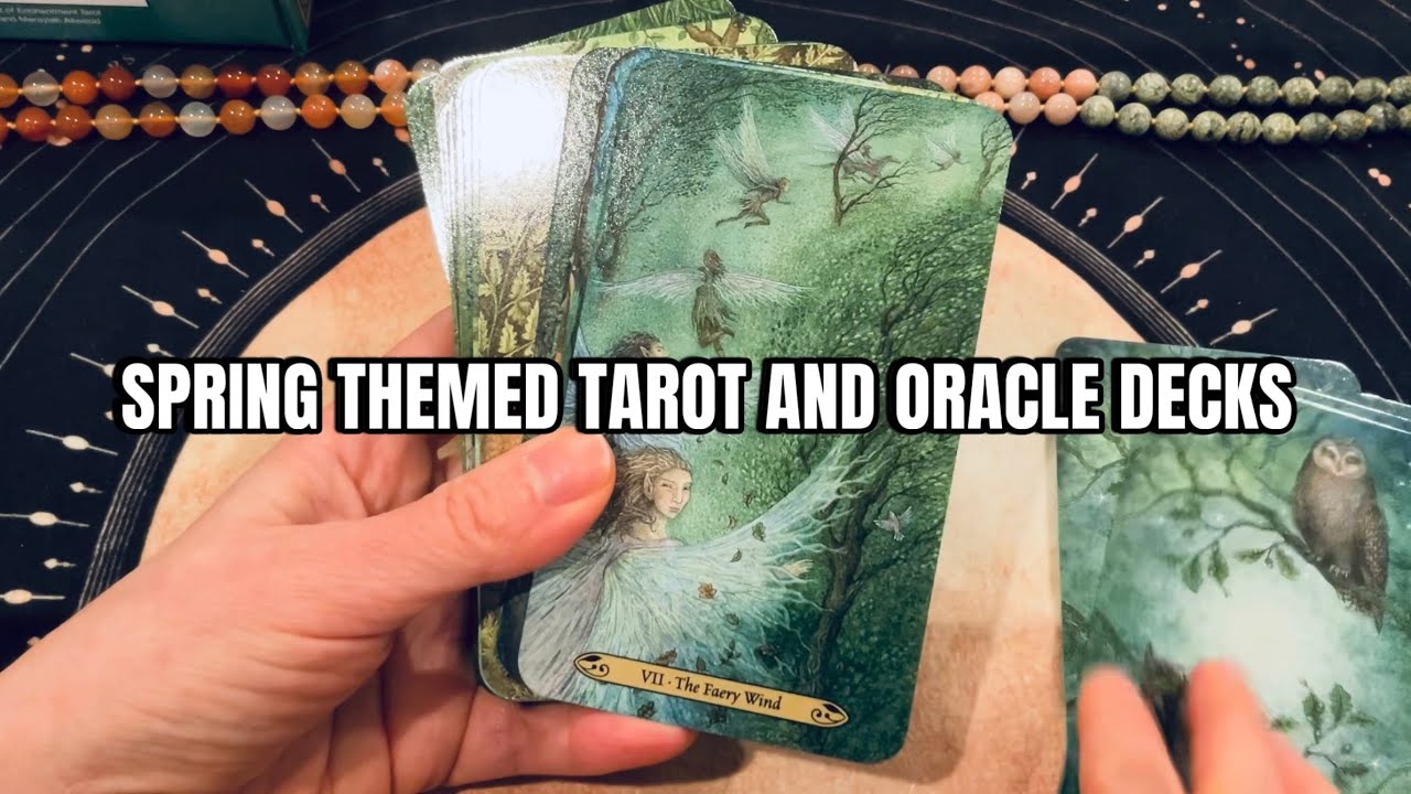 SPRING 🌸🦋 THEMED TAROT AND ORACLE CARD DECKS IN MY COLLECTION 2024 🌻 ...