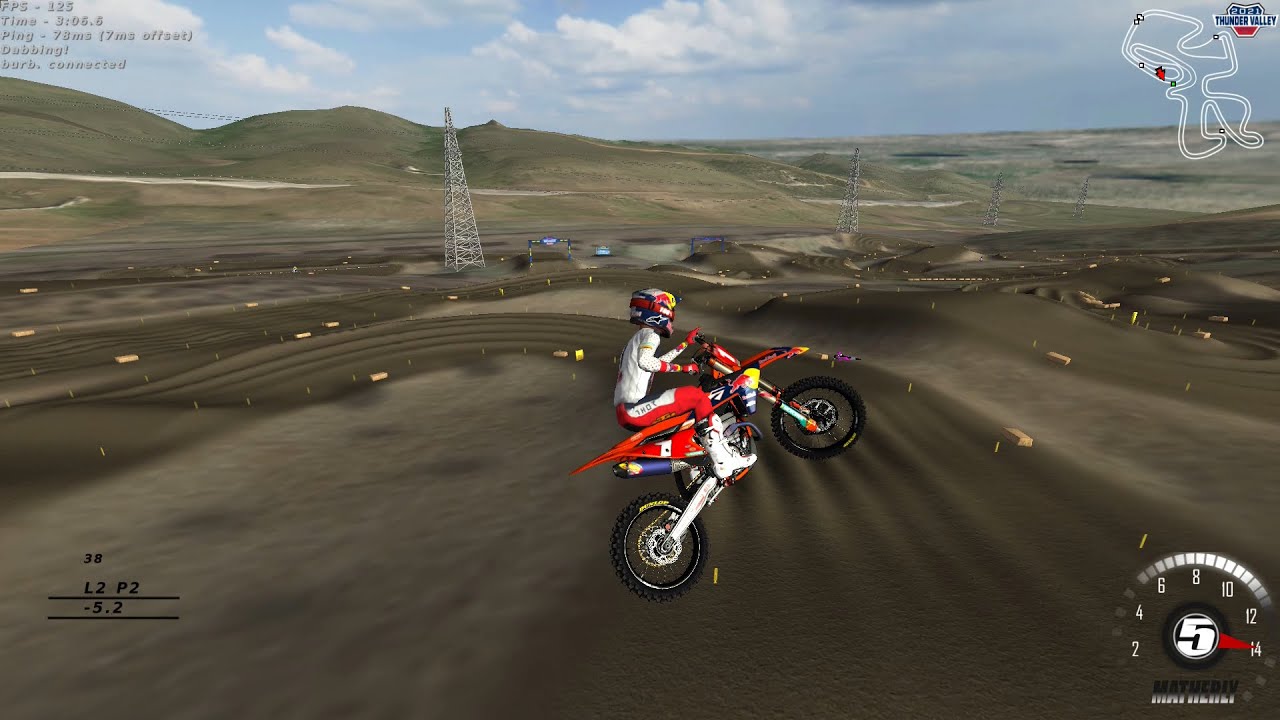 big lines to match my big ween | mx simulator - YouTube