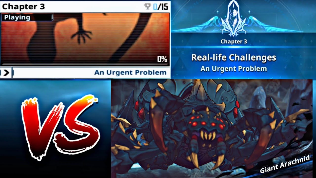 Solo Leveling Arise Mobile : Full Ch 3 Gameplay 🔥 Vs Giant Arachnid ...