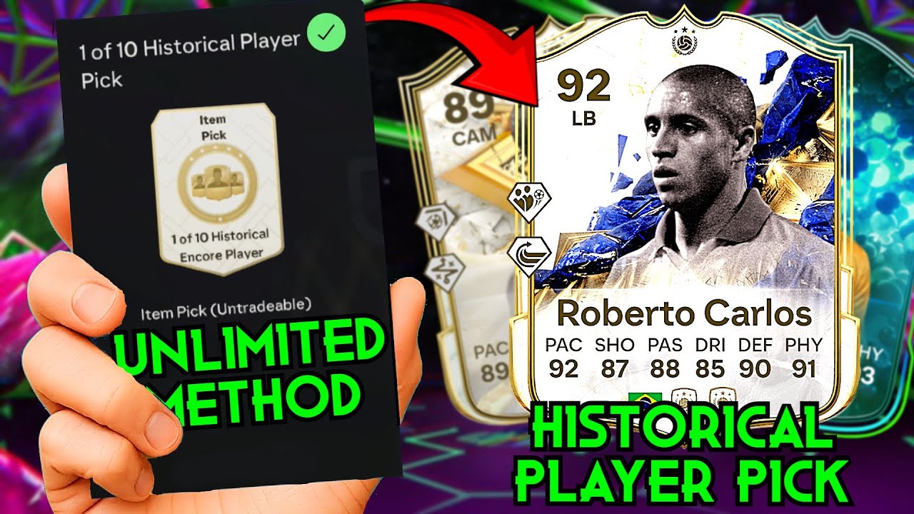 UNLIMITED 1 OF 10 HISTORICAL PLAYER PICK METHOD! FC 25 - YouTube