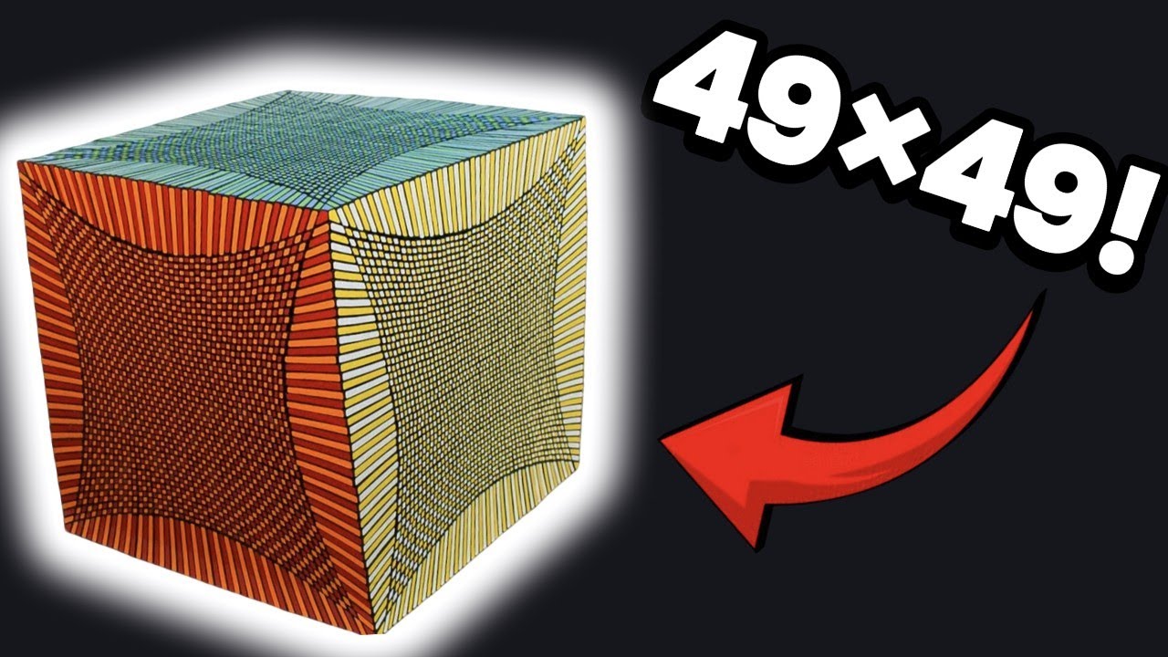 NEW WR CUBE 49×49!! I INSANE RECORD - YouTube