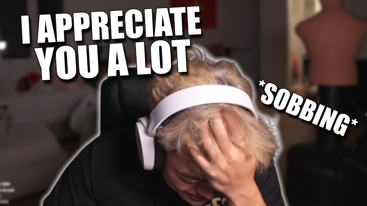 JasonTheWeen Starts CRYING After Watching A Clip Of Qtcinderella - YouTube
