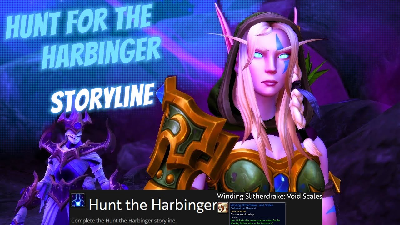 Hunt for the Harbinger Storyline | Questline | Winding Slitherdrake ...