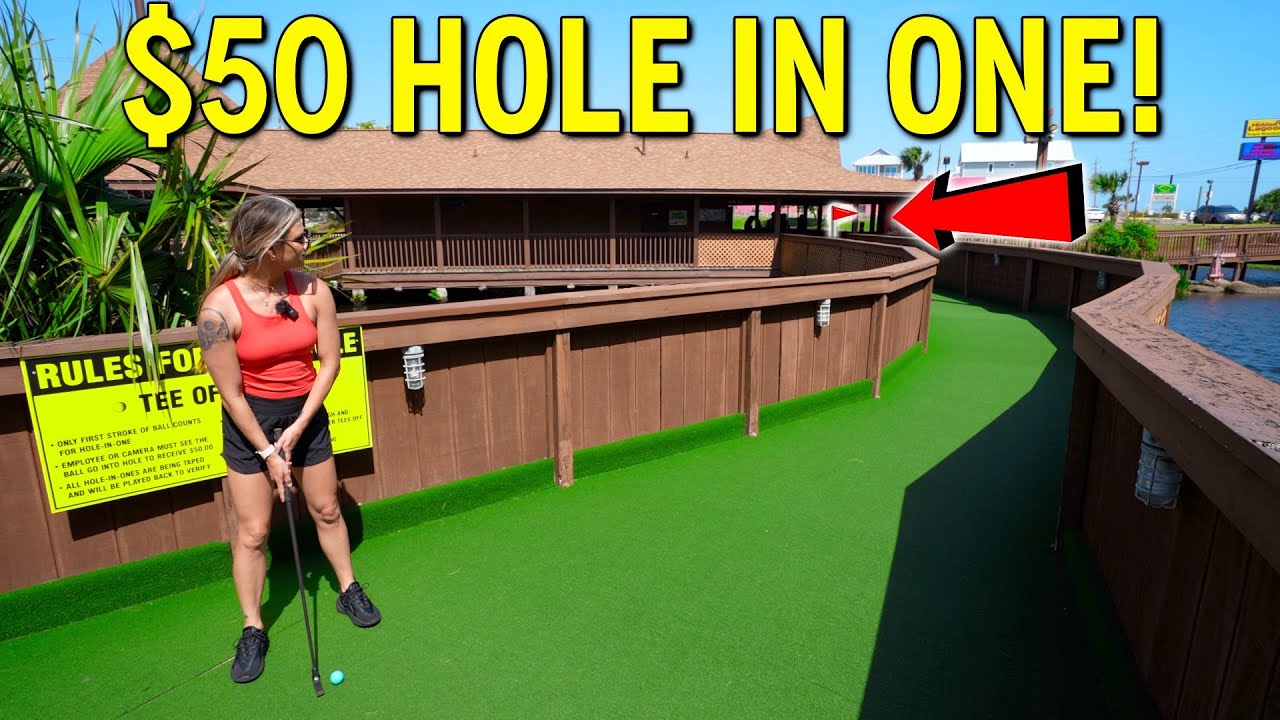 Win $50 By Making This Hole In One! - YouTube