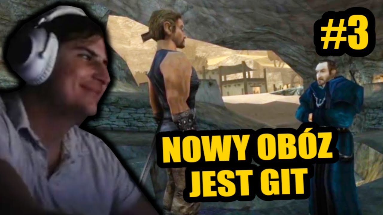 Tubson gra w Gothic 1 #3 - NOWY OBÓZ TO MÓJ DOM - YouTube