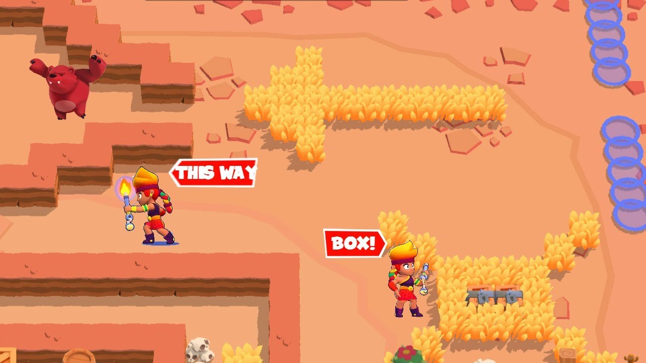 BRAWL STARS Run Maze | FUNNY MOMENTS - YouTube