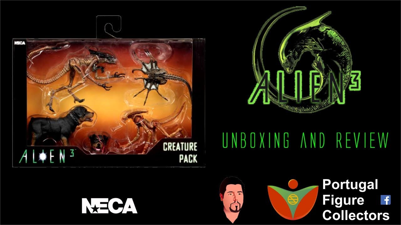 Alien 3 Creature Pack - NECA - Unboxing & Review - YouTube