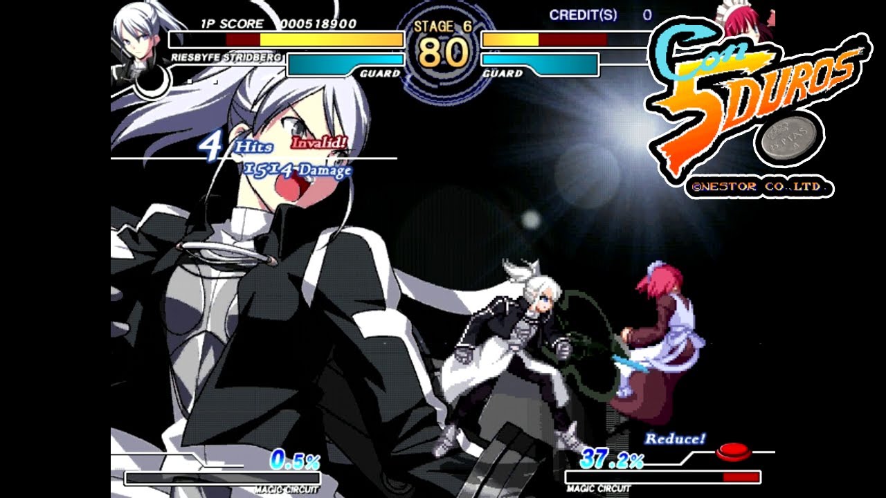 MELTY BLOOD ACTRESS AGAIN (RIESBYFE STRIDBERG) - "CON 5 DUROS-1cc ...