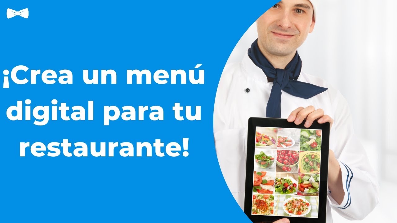 Menú Digital para Restaurante [4 Metodos para Crearlo] - YouTube