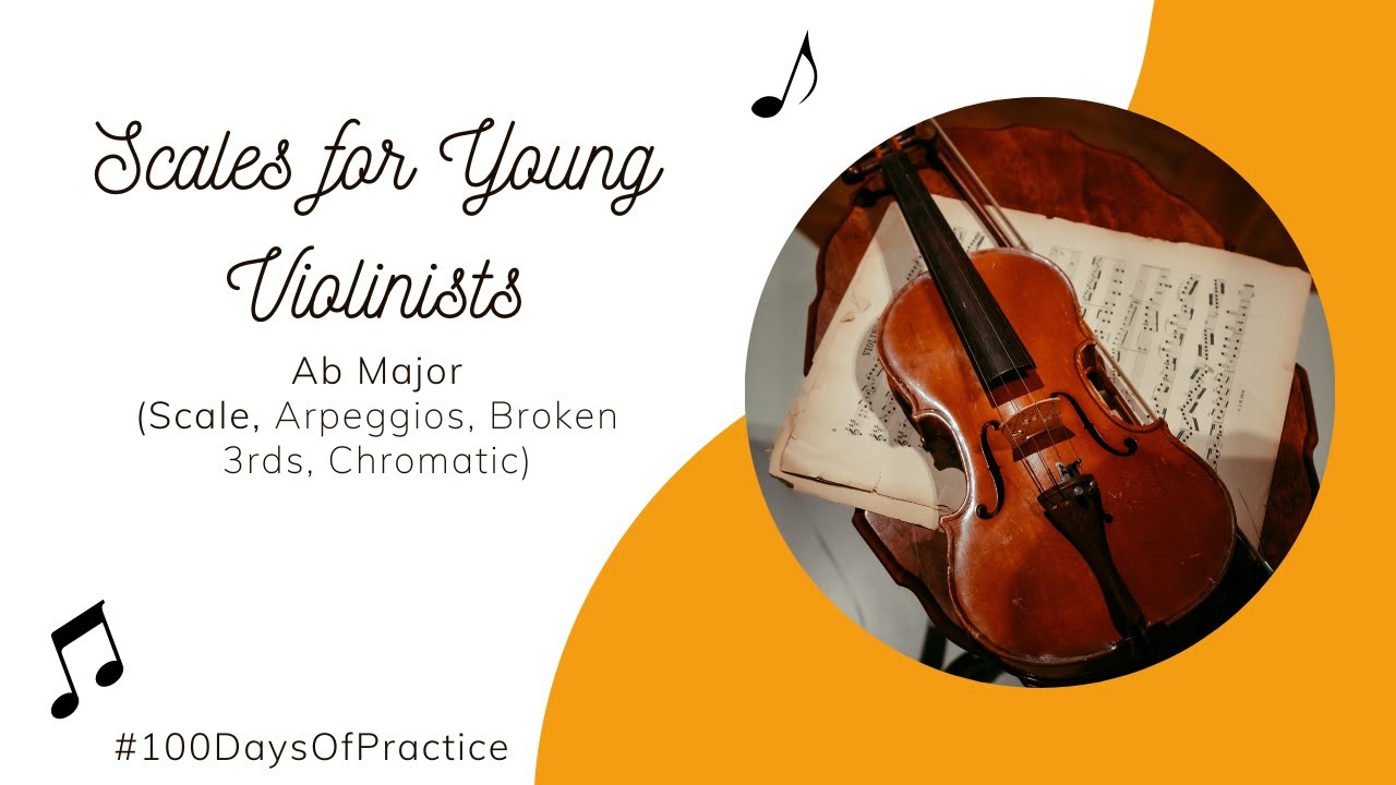 Day 69 - Ab Major scales, etc., Barber - Scales for Young Violinists ...