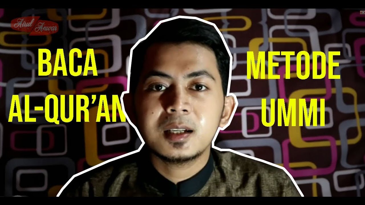 BELAJAR MEMBACA ALQUR'AN || METODE UMMI - Mudah Ditirukan - YouTube