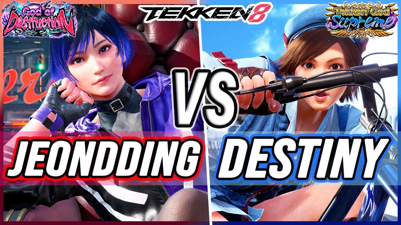 T8 🔥 Jeondding (Reina) vs Destiny (Asuka) 🔥 Tekken 8 - YouTube