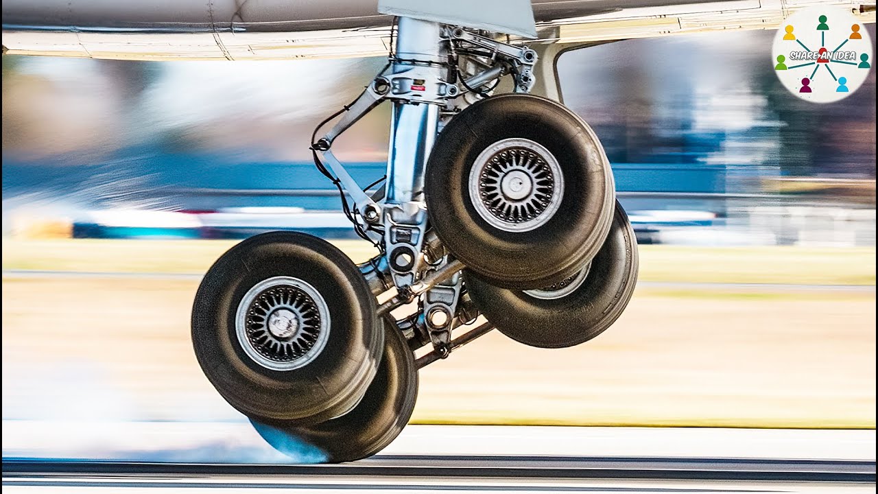 Stunning watch How AIRPLANES ️ LANDING GEAR Retract After TAKEOFF 2024 ...