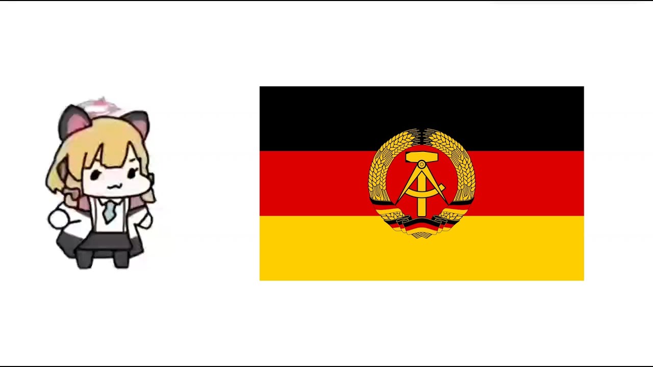 Omg it's German Democratic Republic | Blue Archive - YouTube