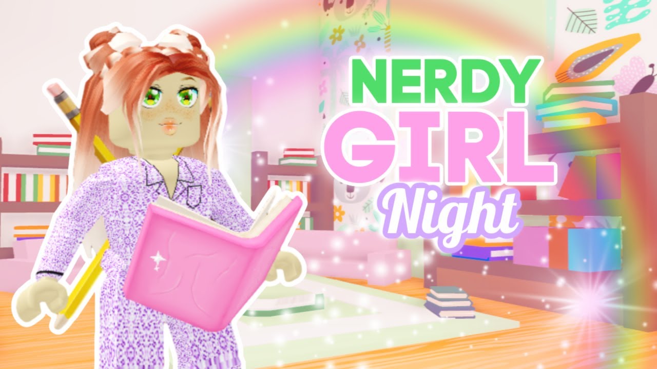 Nerdy Girl Night Routine In Adopt Me (Roblox Adopt Me Roleplay Story ...