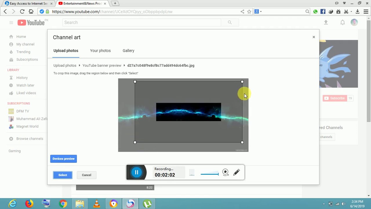 How to Add Or Edit Channel Art or Poster on our Youtube Channel#New ...