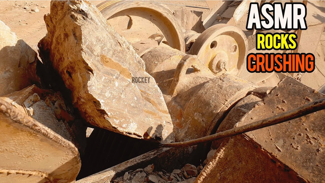 rock quarry crushing operations rock crushers in action crushing rocks ...