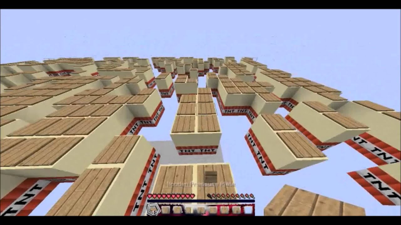 | MineCraft 'TNT Run' | Some fun the Frontier Staff - YouTube