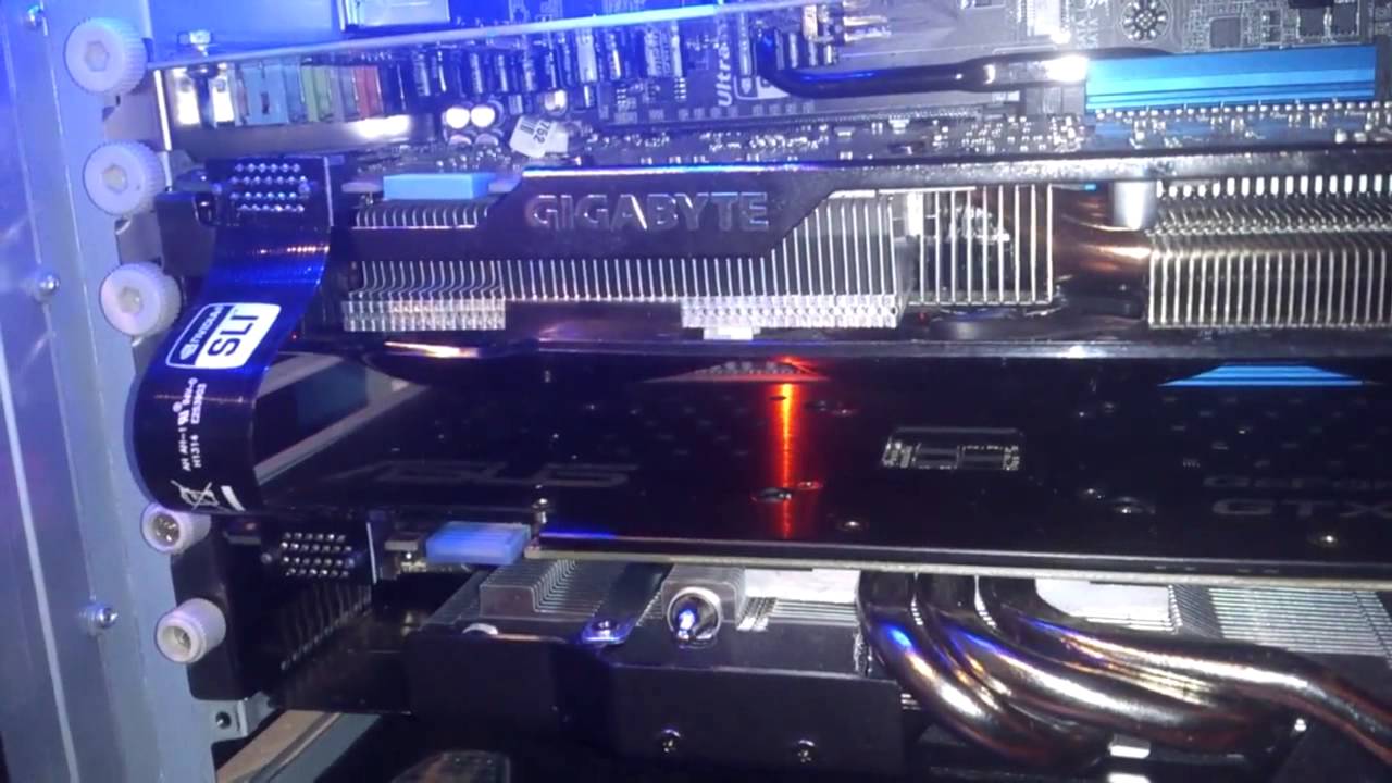 SLI GTX 670 ASUS + GIGABYTE ULIX980 - YouTube