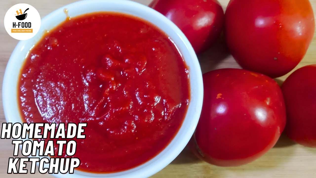 Homemade Tomato Ketchup: The Secret Recipe for a Flavor Explosion! Recipe By H FOOD | - YouTube
