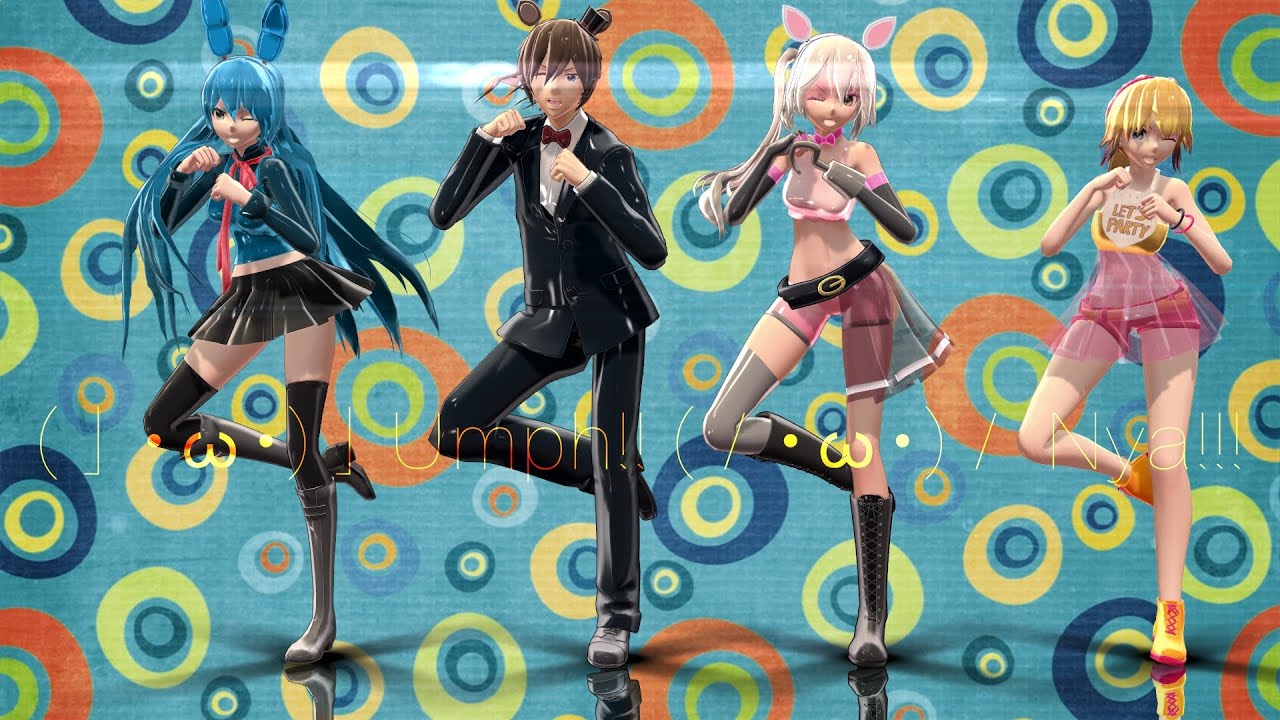 【MMD】(」・ω・)」Umph!! (／・ω・)／ Nya!!! - YouTube