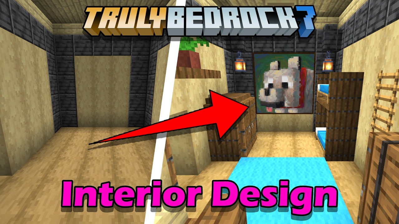 Hotel Interior Designs | Truly Bedrock Season 7 Episode 2 | Minecraft ...