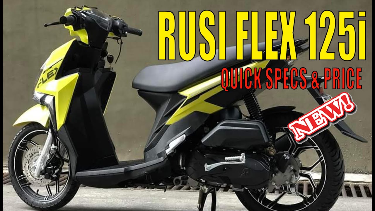 RUSI Flex 125i | 2024 | Price Quick Specs and Features. - YouTube