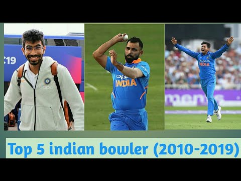 Top 5 indian bowler of the decade || Best bowler of India || In last 10 ...