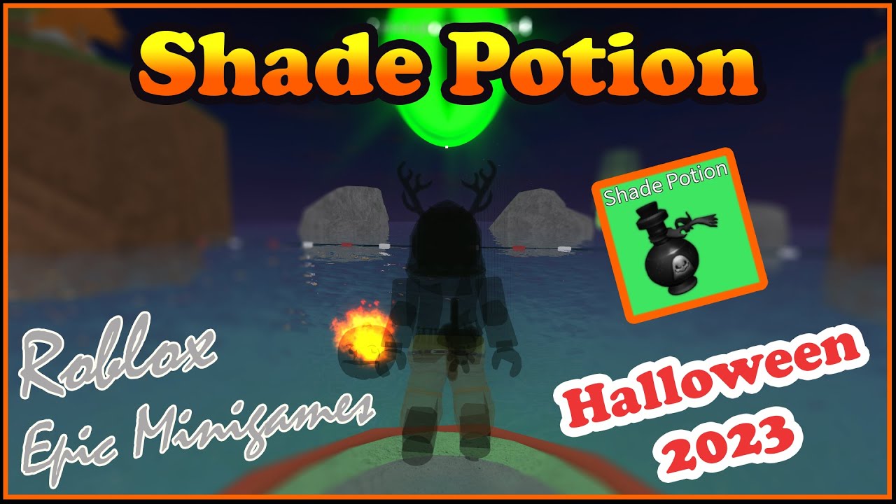 Shade Potion Turns You Into A Ghost In Epic Minigames Roblox - YouTube