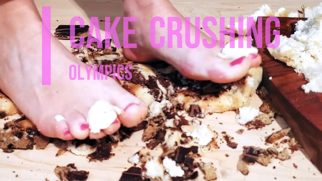 Crushing Cakes With High Heels And Barefoot Crush Asmr Shoes Youtube