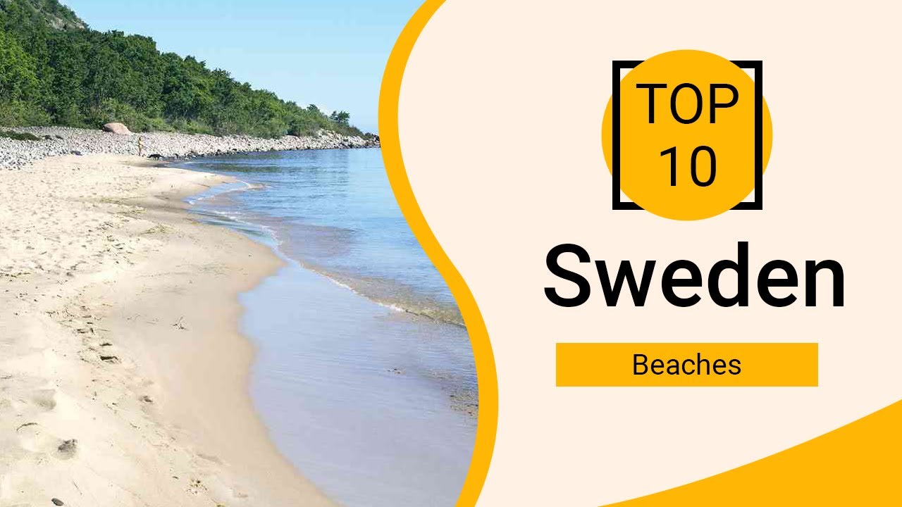 Top 10 Best Beaches to Visit in Sweden | English - YouTube