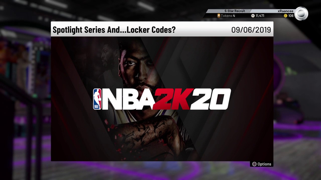 NBA2K20 LOCKER CODE (Never Expires)(THANKYOUMYTEAMCOMMUNITY) - YouTube